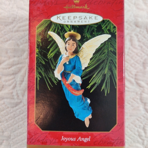 Hallmark | Holiday | Hallmark Joyous Angel Keepsake Ornament ...